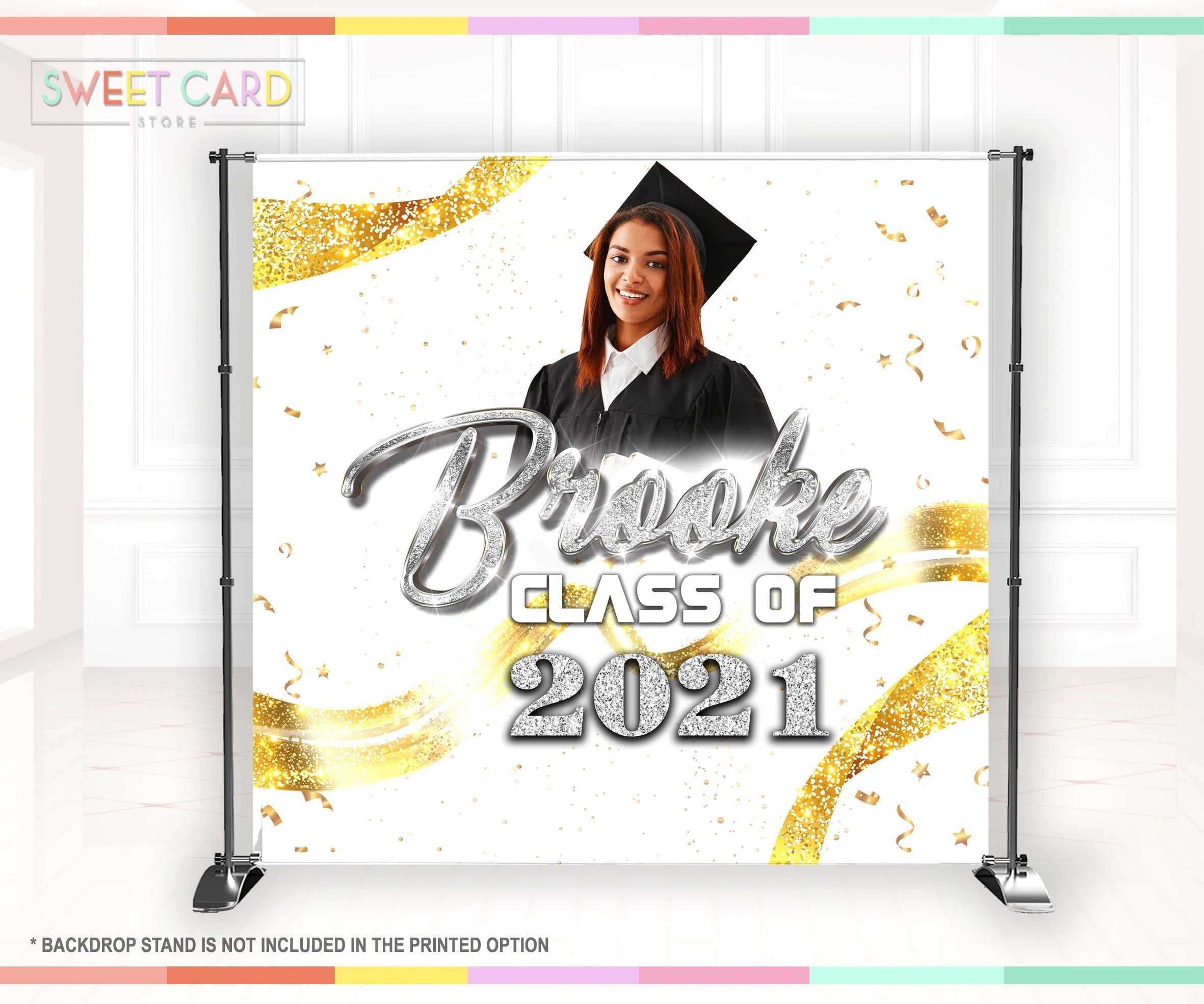 PROM GRAD BACKDROP, Prom Elegant Backdrop, Prom Background, Prom party ...