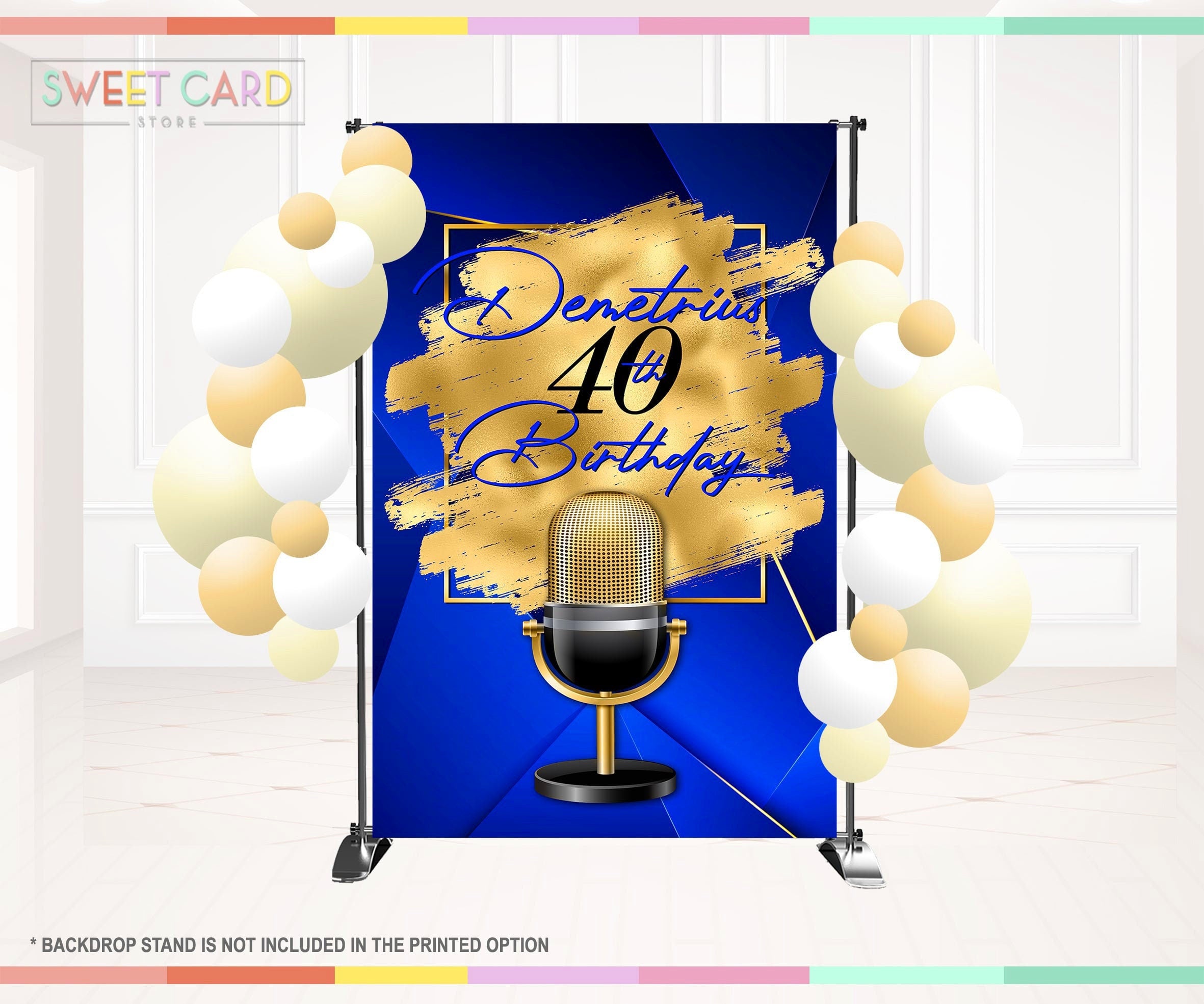 Musical Theme Backdrop, Music Theme birthday Backdrop, Music Notes Bac ...