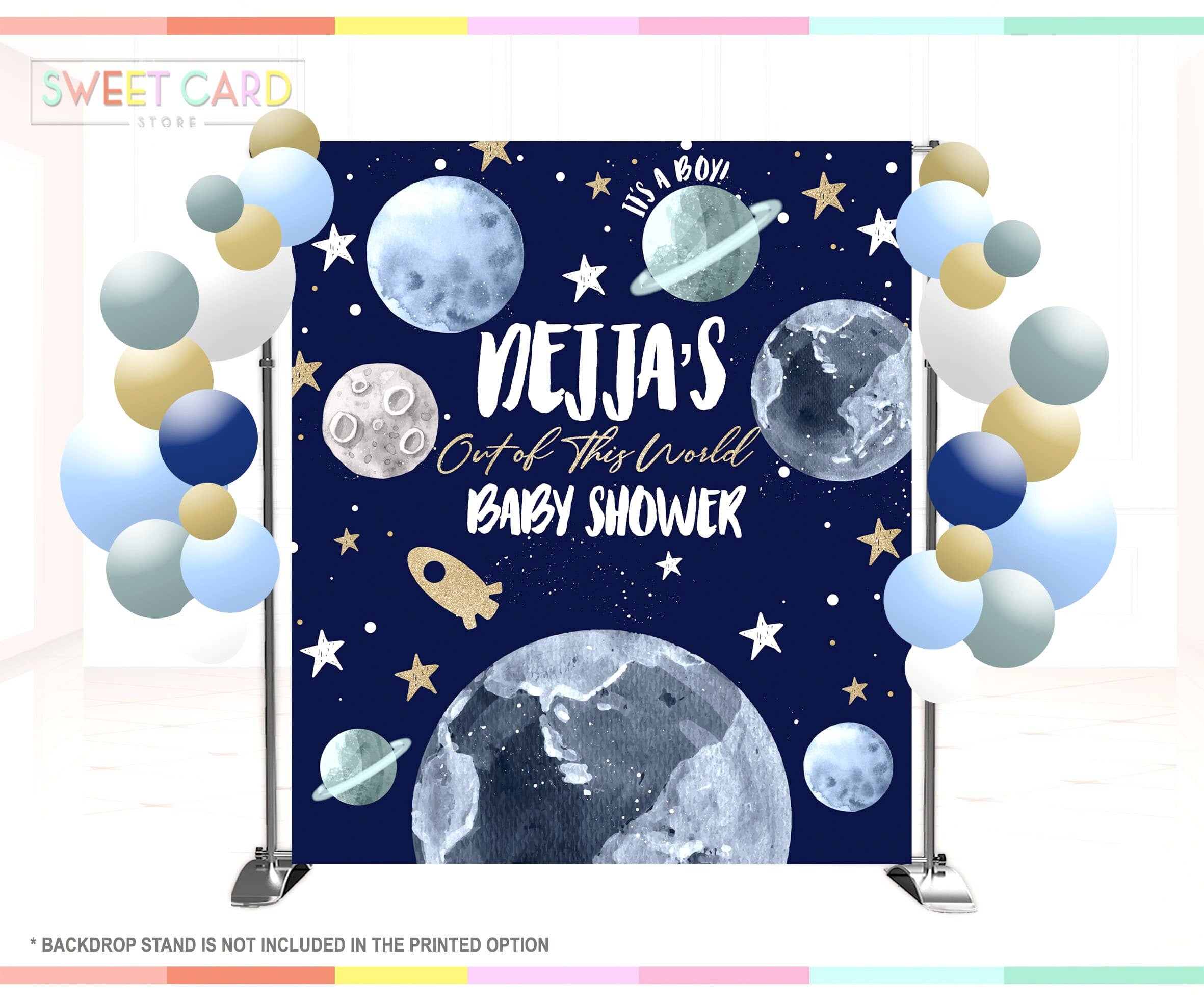Astronaut Outer space backdrop, outer space backdrop decor, Astronaut ...